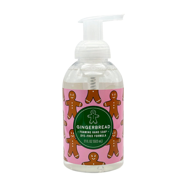 "Cute Cartoon" 17oz Gingerbread Foaming Hand Soap - Commonwealth Soap Co.